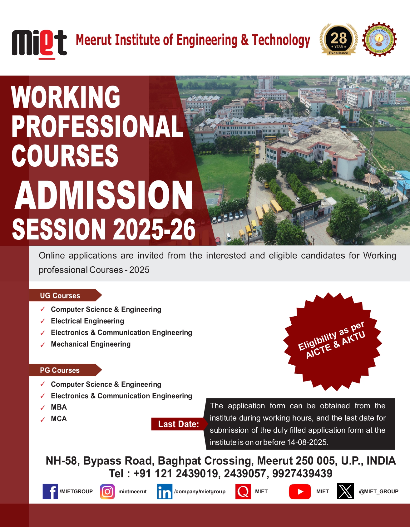 Best Engineering College in Meerut | M.I.E.T